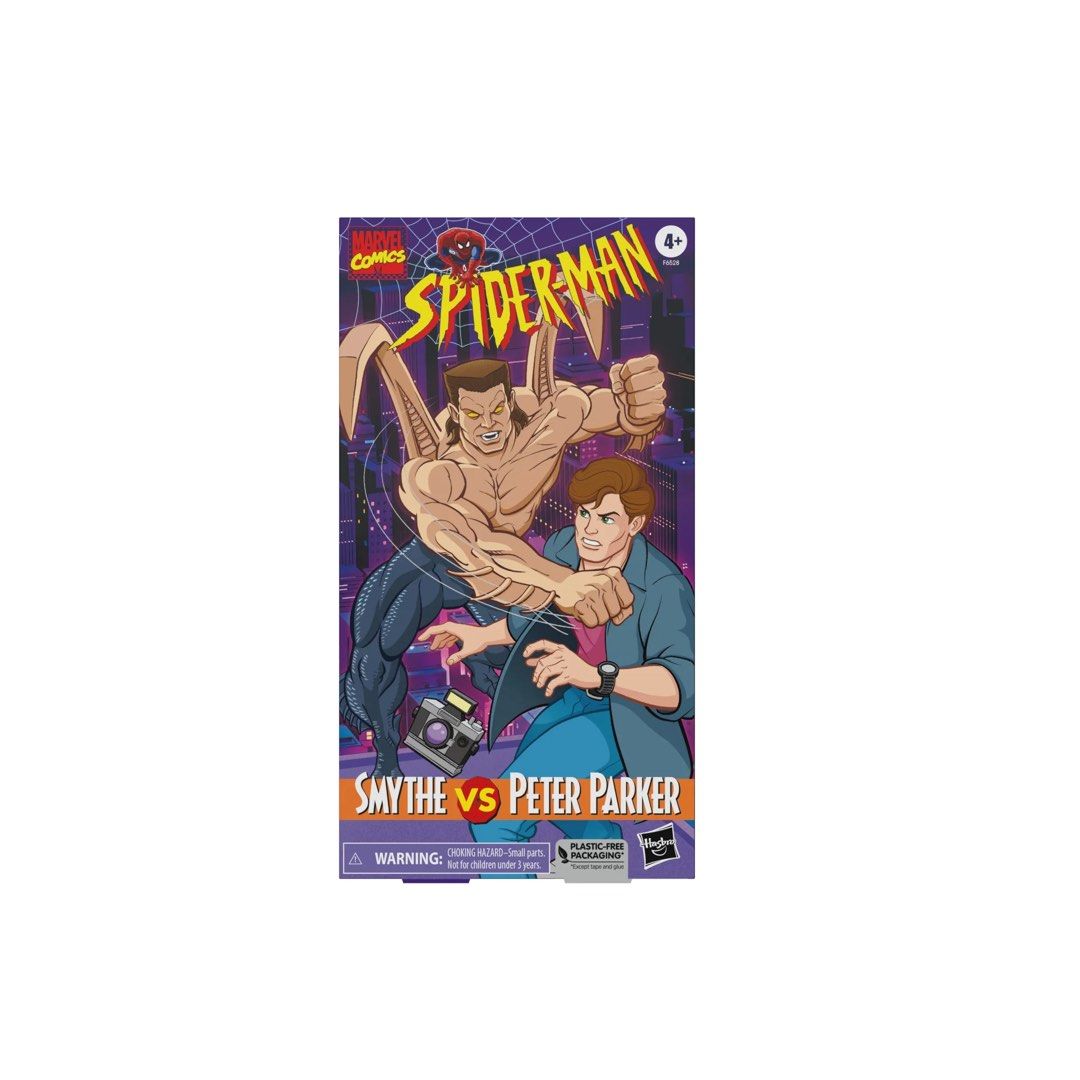 [ PreOrder] Marvel Legends Animated VHS Smythe and Peter Parker ...