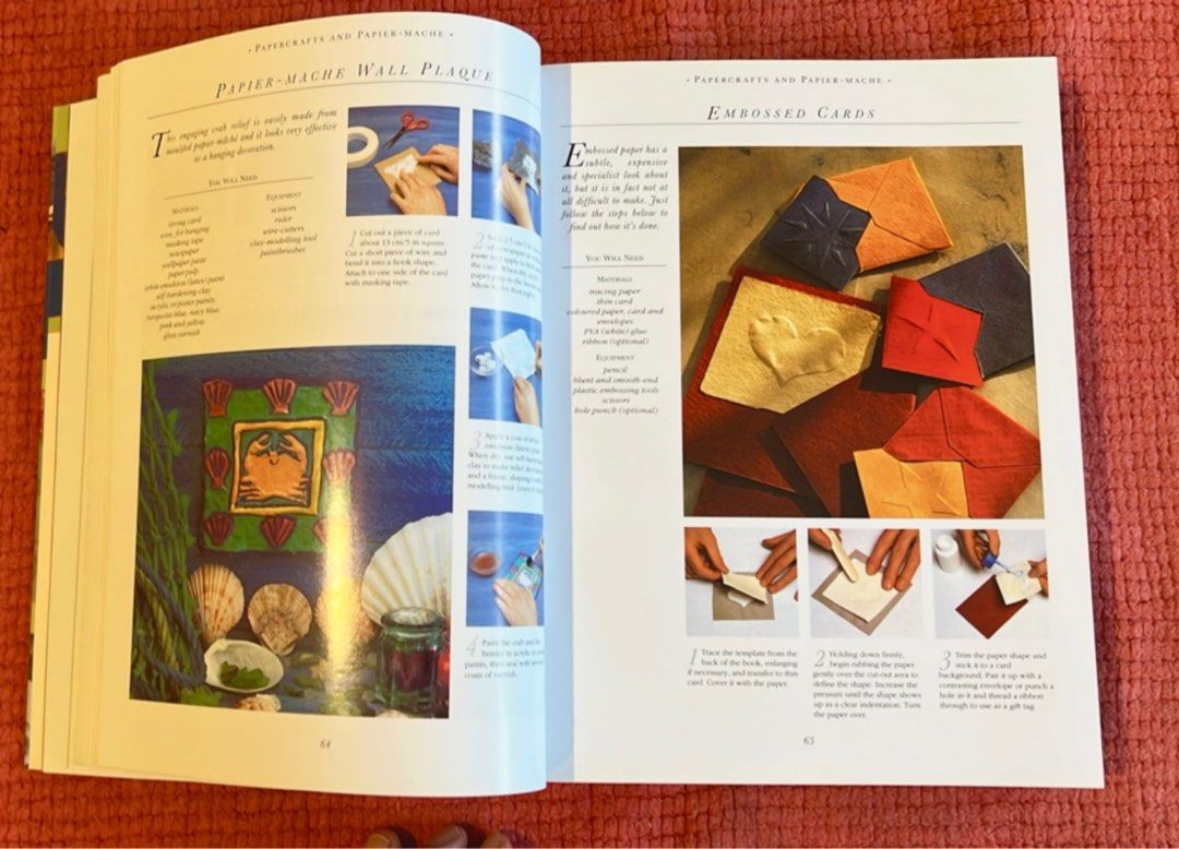A Practical Book of Crafts - 500 colored pages, Furniture & Home Living ...
