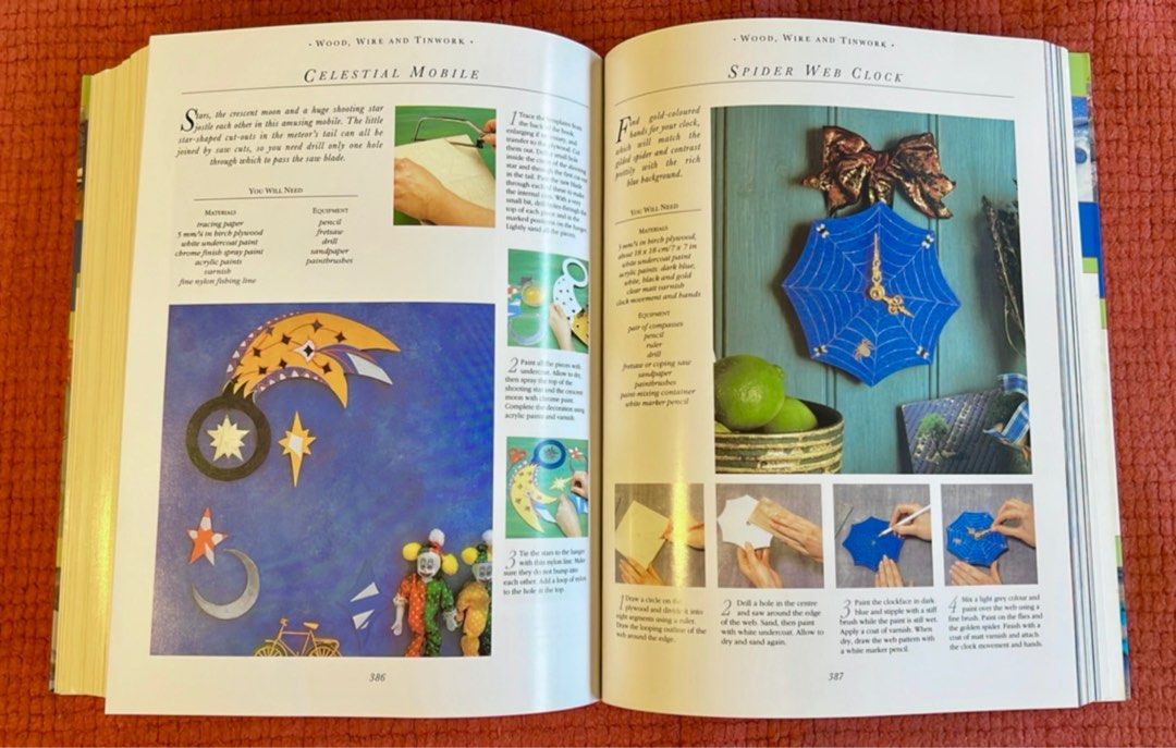 A Practical Book of Crafts - 500 colored pages, Furniture & Home Living ...