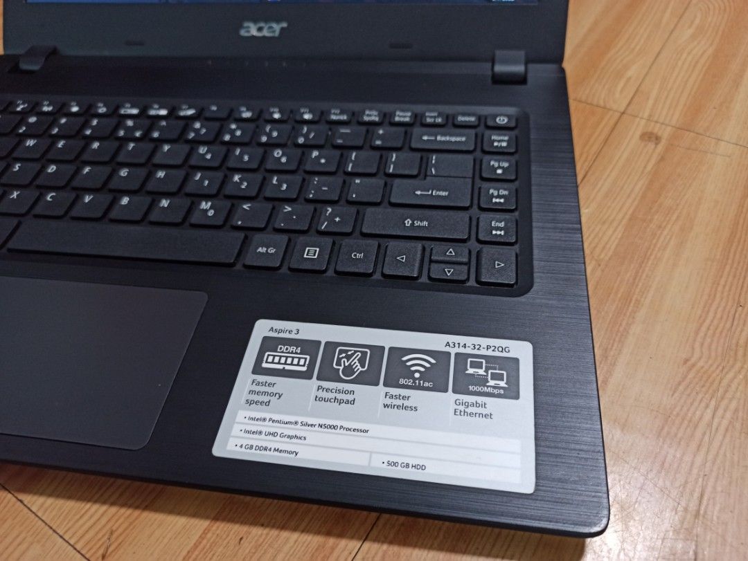 Acer Pentium Silver 8thGen, 4GB DDR4 slim Laptop on Carousell