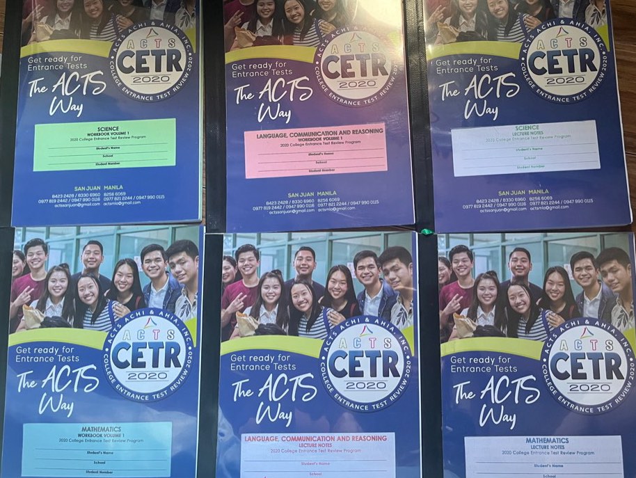 ACTS CET Reviewer 2020 College Entrance Test Reviewer, Hobbies & Toys ...