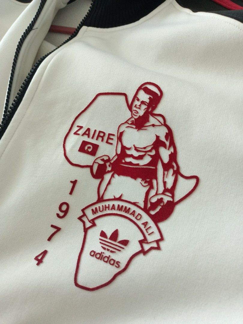 Adidas Muhammad Ali 1974 Vintage Jacket S Size, Men's Fashion, Coats ...