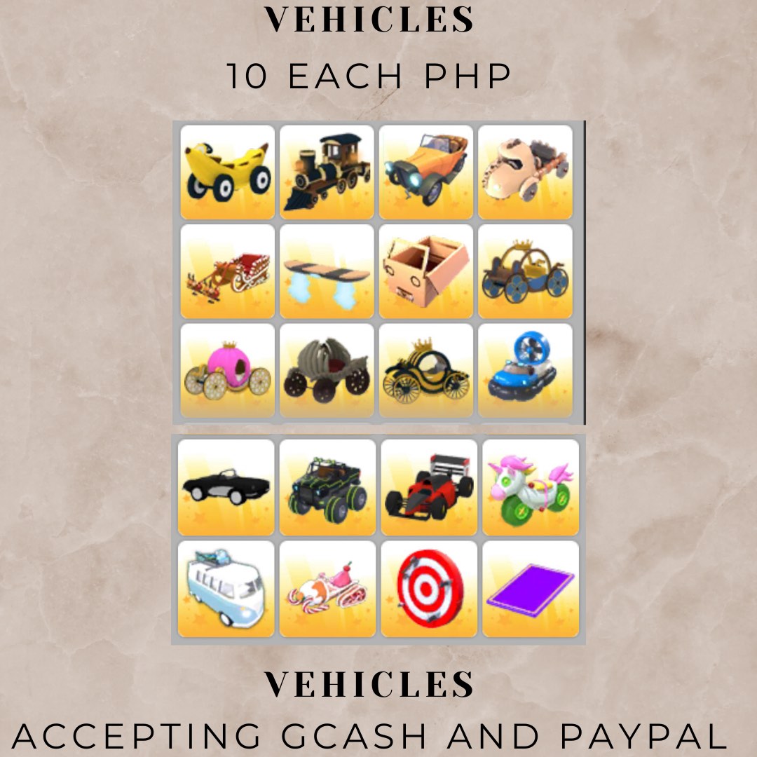 Adopt Me Pets | Vehicles, Video Gaming, Gaming Accessories, In-Game ...