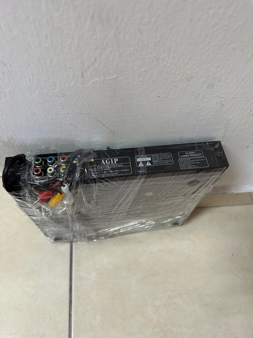 Agip AT-899D dvd/mp4 player, TV & Home Appliances, TV & Entertainment ...