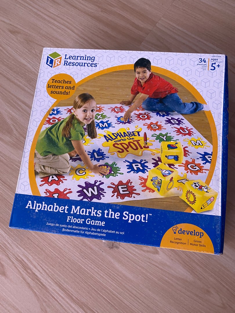 Alphabet Marks the Spot! floor game, Hobbies & Toys, Toys & Games on ...