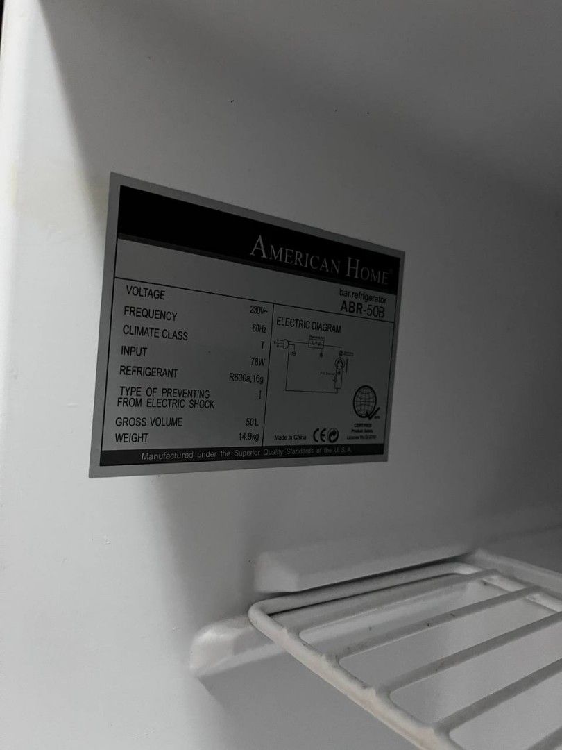 AMERICAN HOME BAR REF, TV & Home Appliances, Kitchen Appliances ...