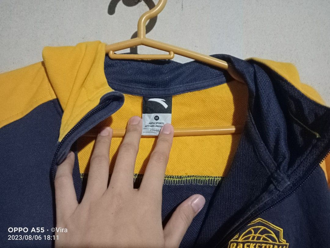 Anta Basketball Jacket on Carousell
