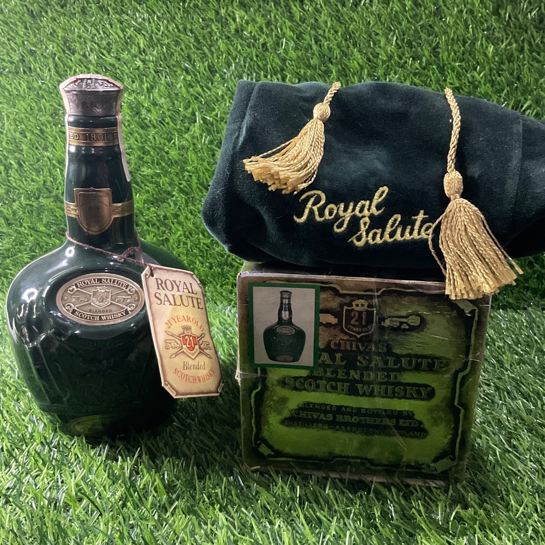 Antique Chivas Royal Salute Collection 1801 - 21 Year Blended Scotch ...