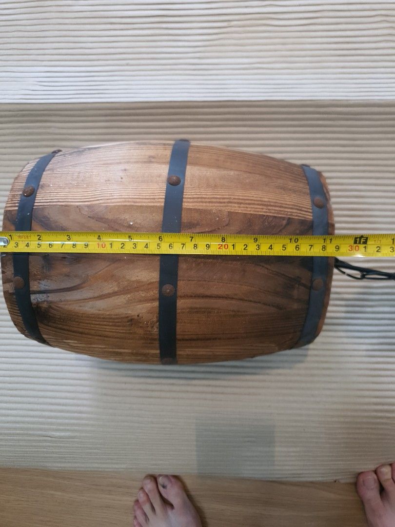 Antique Wine Barrel Ceiling Lamp, Furniture & Home Living, Lighting ...