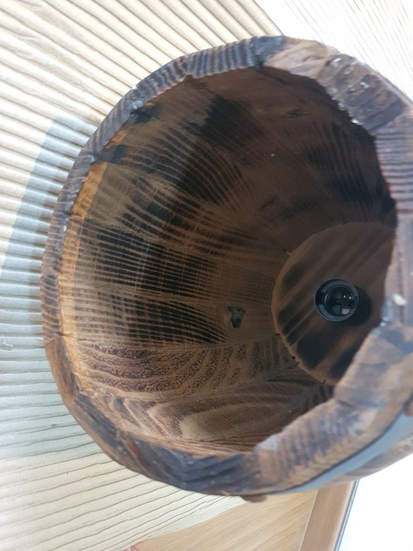 Antique Wine Barrel Ceiling Lamp, Furniture & Home Living, Lighting ...