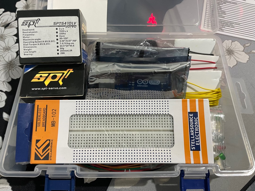 Arduino UNO R3 Kit with Assorted Electronics, Computers & Tech, Parts ...