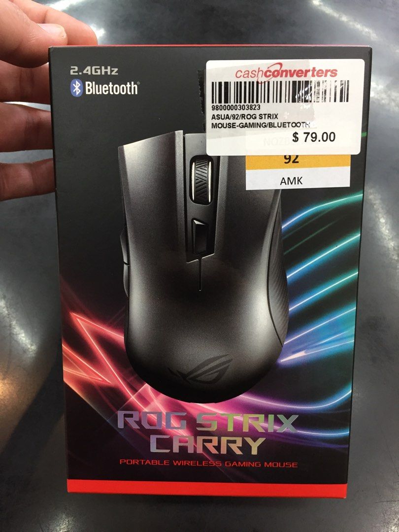 Asus ROG Strix Carry Bluetooth Gaming Mouse-2.4Ghz, Computers & Tech ...