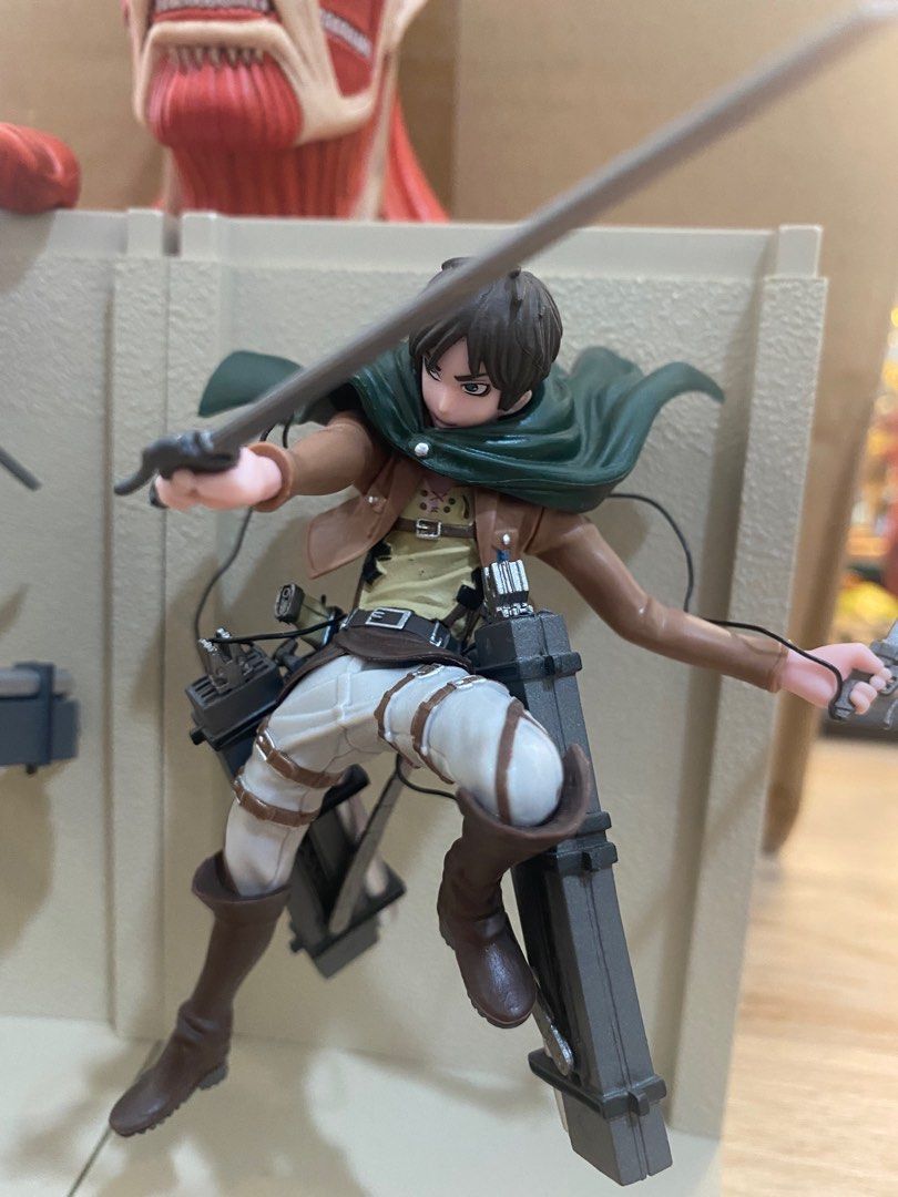 attack on Titan figures set ori, Hobbies & Toys, Toys & Games on Carousell
