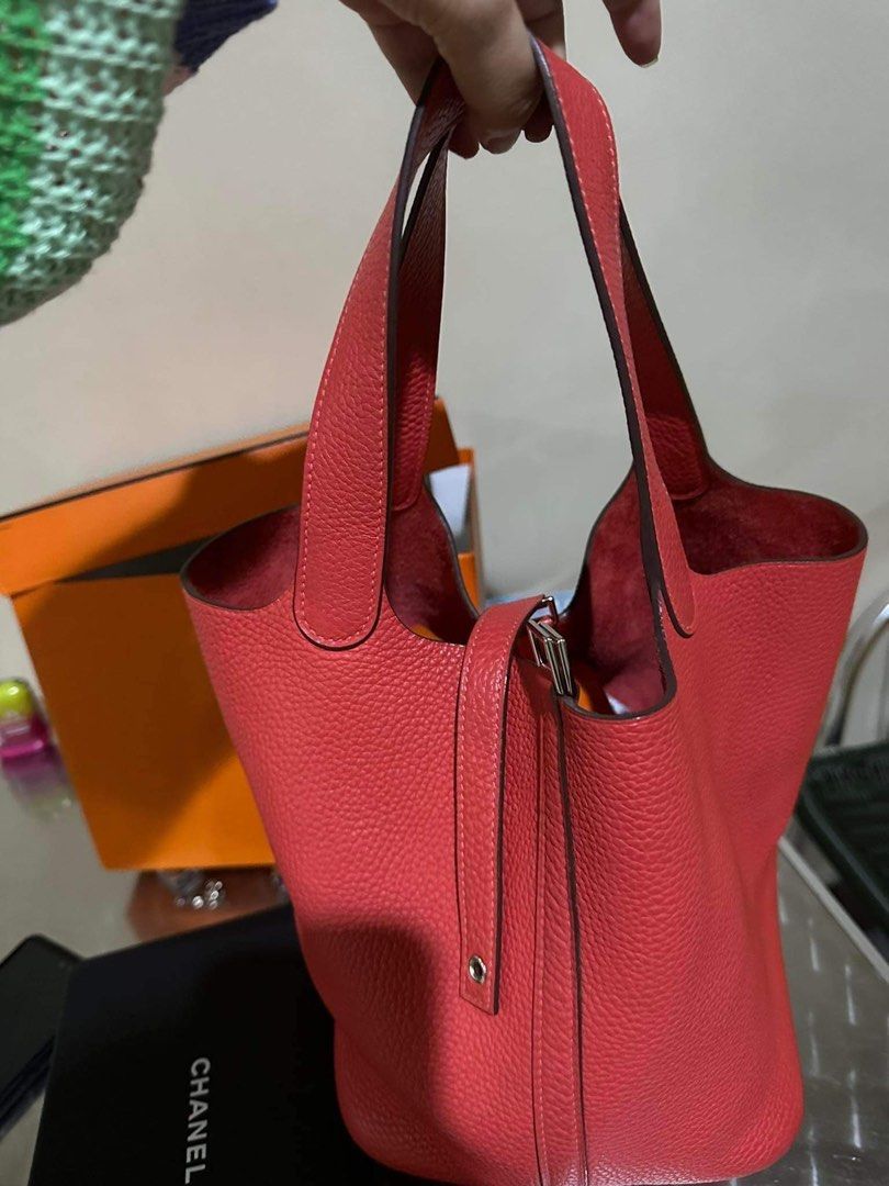 Auth hermes picotin 26, Luxury, Bags & Wallets on Carousell