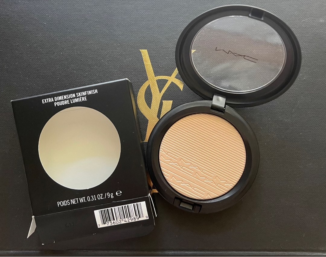 Authentic MAC Double Gleam Highlighter, Beauty & Personal Care, Face ...
