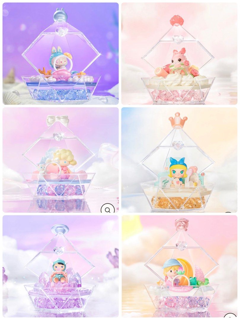 Authentic Popmart Pop mart wishes at your fingertips Pucky Skullpanda ...