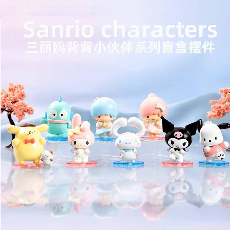 Authentic Sanrio characters back to company Glossy type figure figurine ...