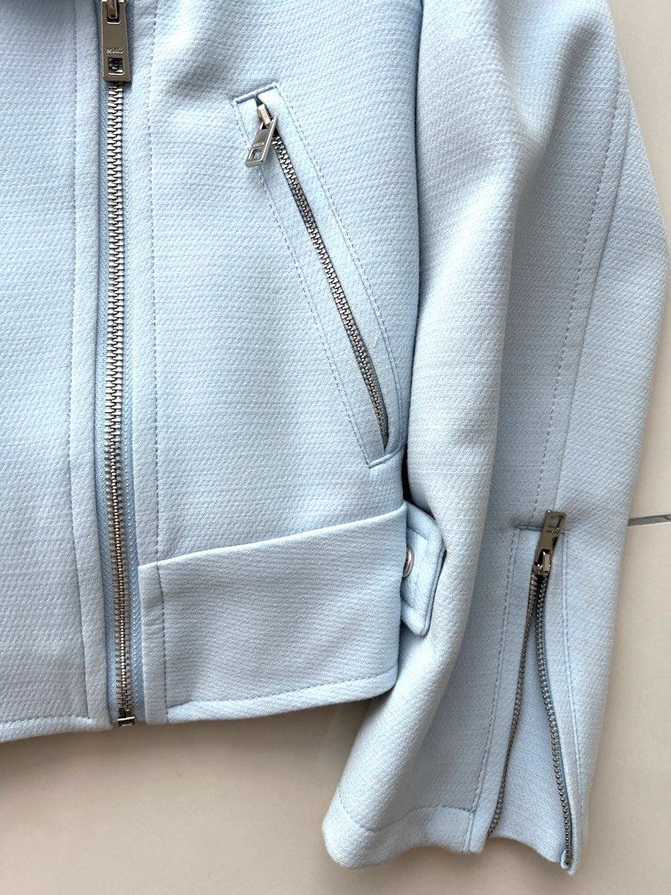Baby blue jacket, Women's Fashion, Coats, Jackets and Outerwear on ...