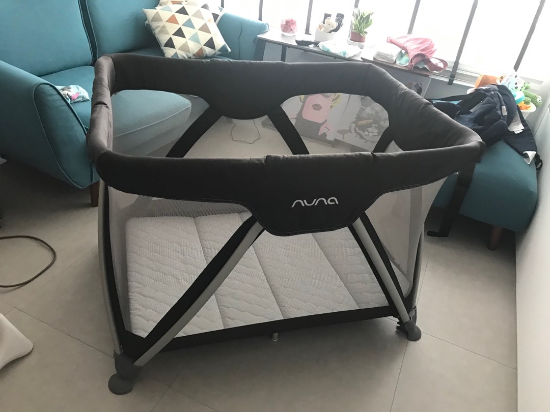 Nuna Baby play pen, Babies & Kids, Baby Nursery & Kids Furniture, Cots ...