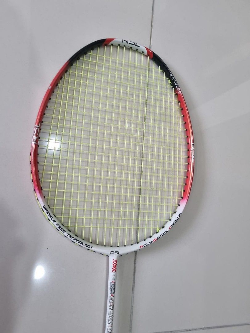 Badminton racket RSL M10 Scream 038, Sports Equipment, Sports & Games ...