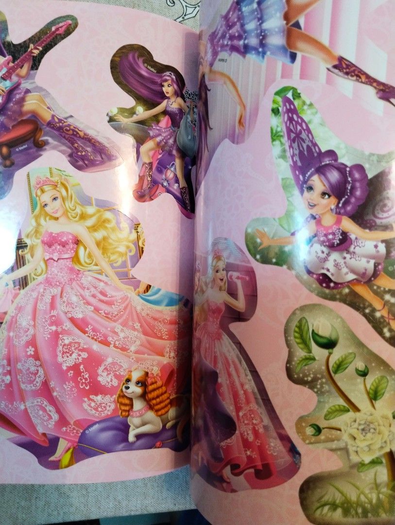 Barbie Big Sticker Storybook, Hobbies & Toys, Books & Magazines ...