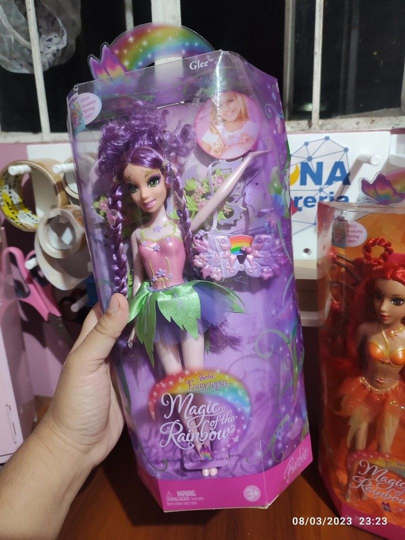 Barbie NRFB Sunburst and Glee - Fairytopia Magic of the Rainbow MATTEL ...