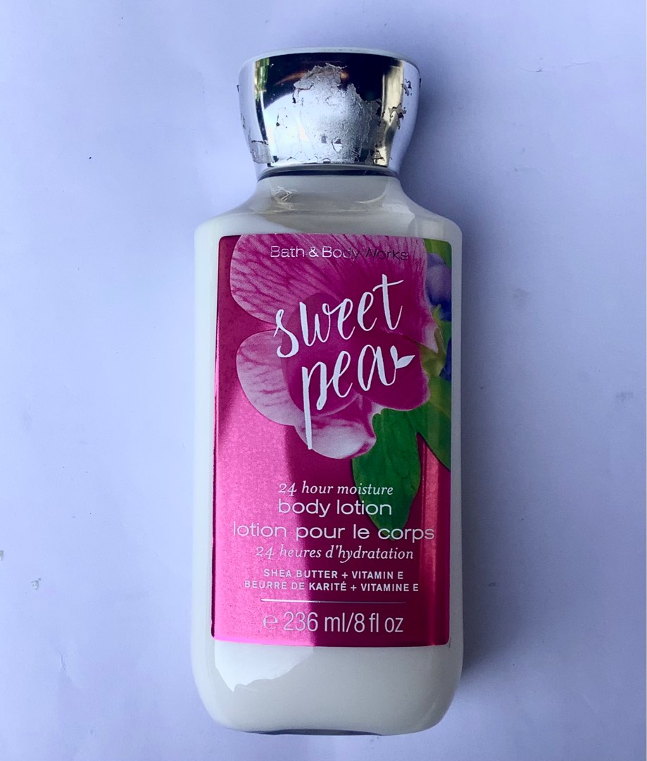 Bath and Body Works Sweet Pea Lotion, Beauty & Personal Care, Bath ...