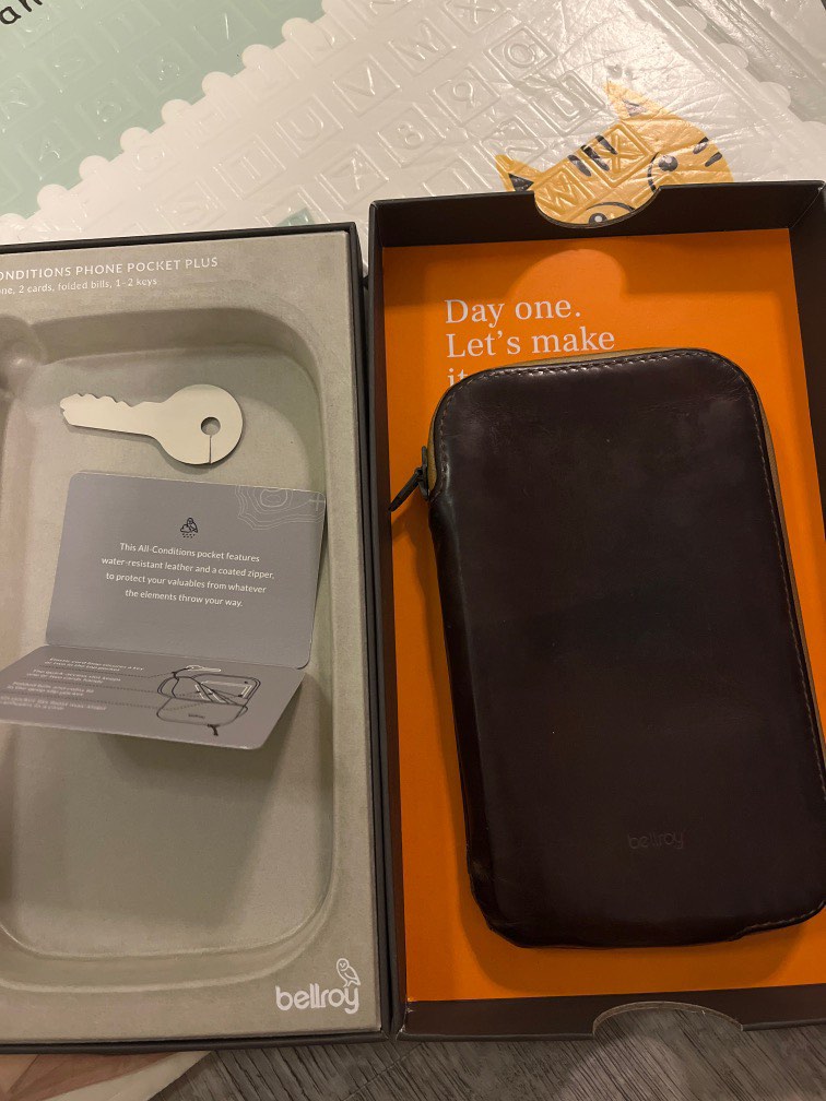 Bellroy leather wallet, Luxury, Bags & Wallets on Carousell