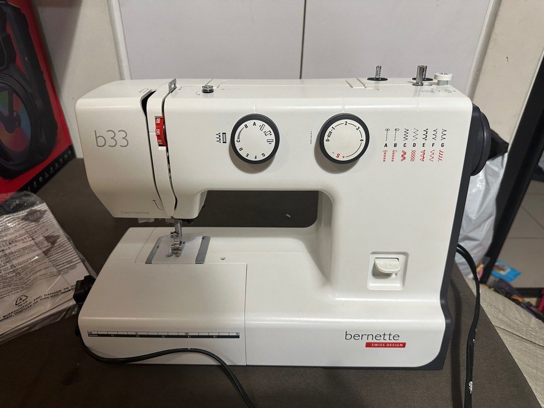 Bernette B33 Sewing Machine Swiss Design, TV & Home Appliances, Other Home Appliances on Carousell