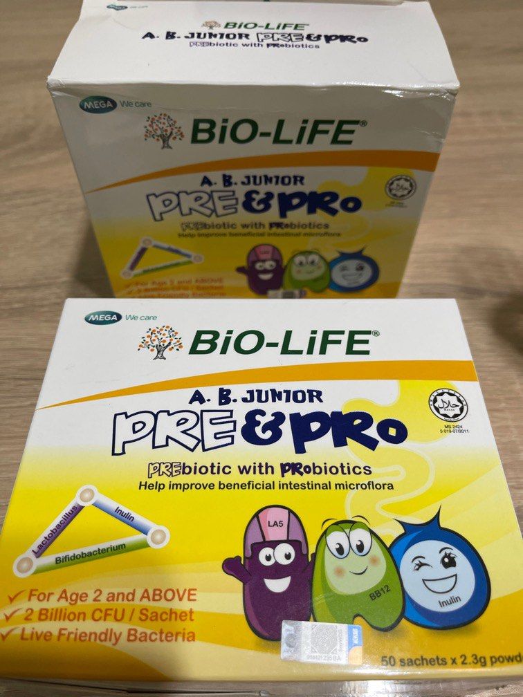 Bio-Life Prebiotic with Probiotics, Health & Nutrition, Health ...