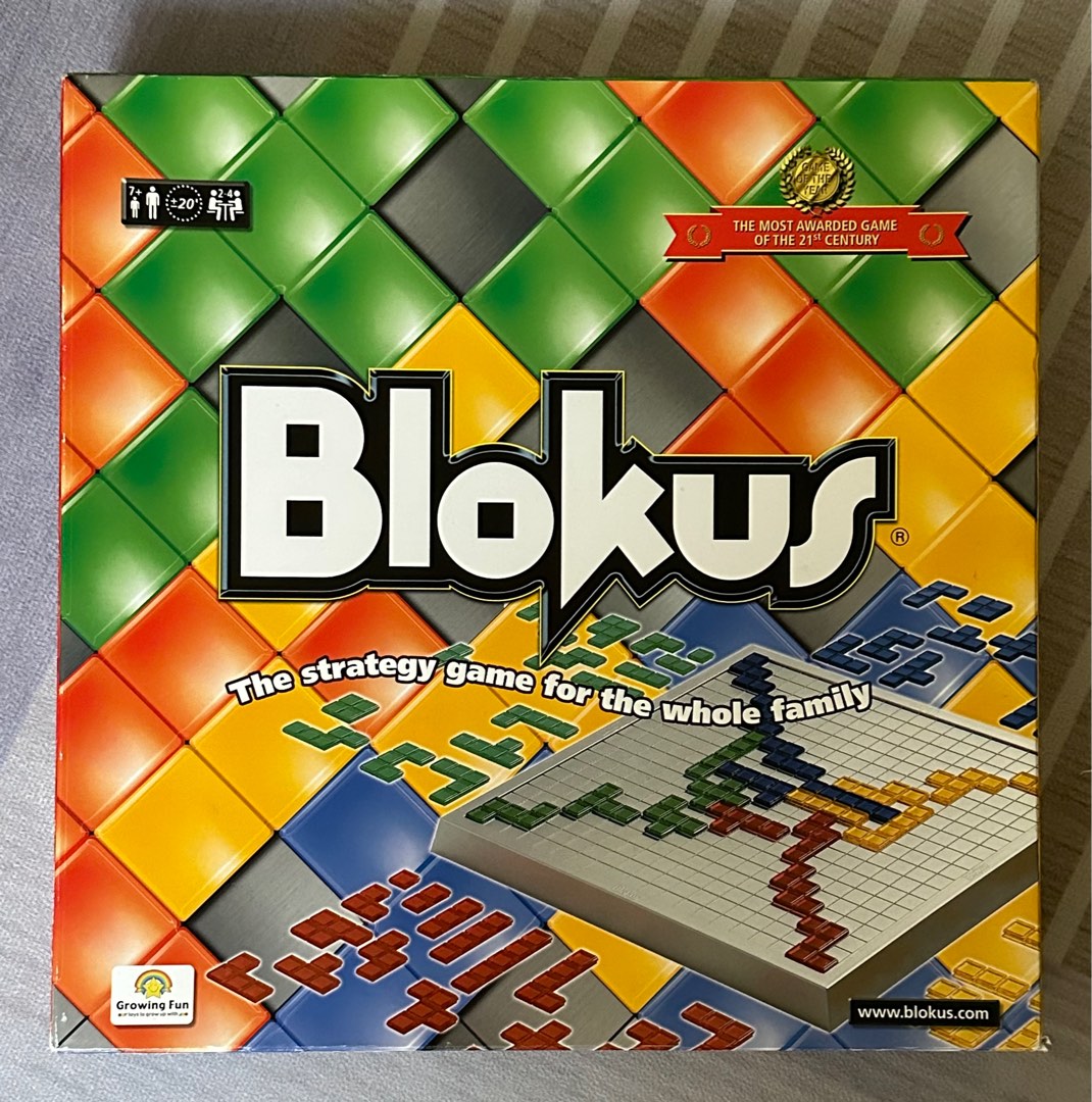 blokus game, Hobbies & Toys, Toys & Games on Carousell