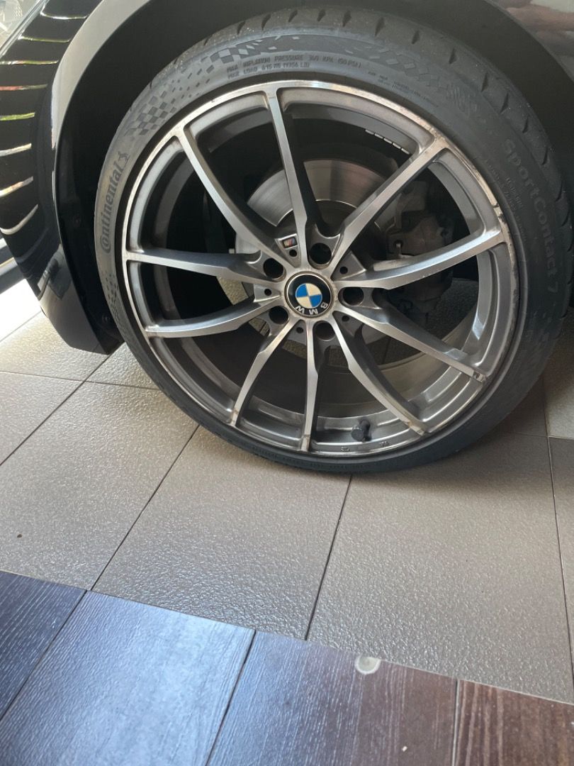 BMW F30/32/36 19 inch rims and CSC7 Tyres, Car Accessories, Tyres ...