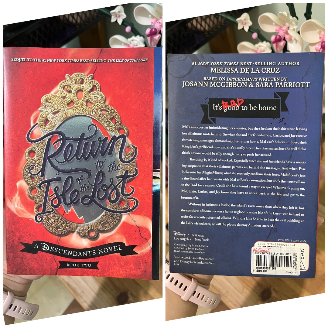Book2: Return to the Isle of the Lost by Melissa De La Cruz (PB ...