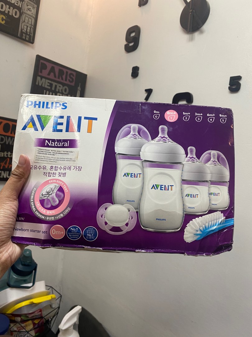 Brand New & Original - Philips AVENT Natural New Born Starter Kit on ...