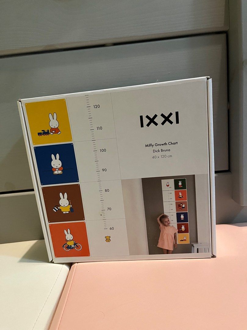 Brand new miffy growth chart, Babies & Kids, Infant Playtime on Carousell