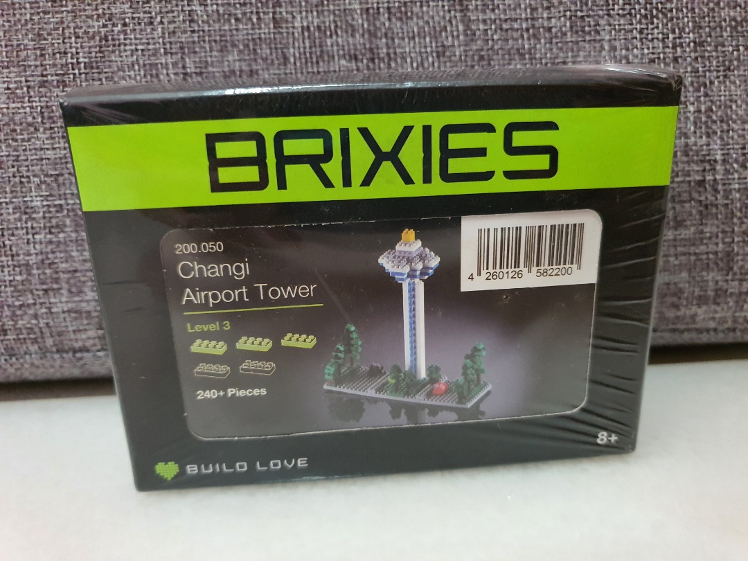 Brixies Changi Airport Tower , Hobbies & Toys, Toys & Games on Carousell