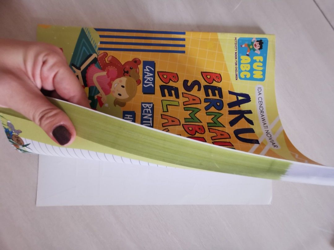 Buku latihan edukasi ABC 123 harga beli 87 rb, Buku & Alat Tulis, Buku ...