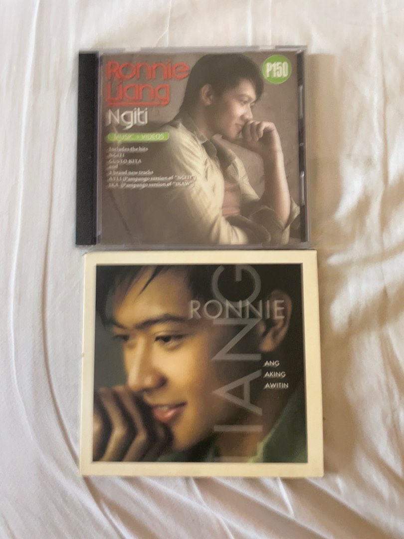 [BUNDLE] RONNIE LIANG (NGITI + ANG AKING AWITIN) on Carousell