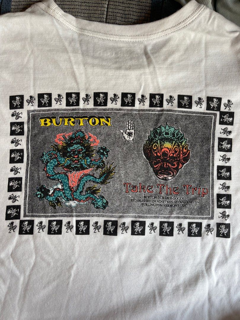 Burton Japan Naga, Men's Fashion, Tops & Sets, Tshirts & Polo Shirts on ...
