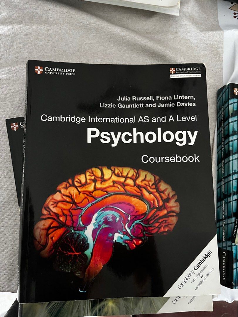 Cambridge AS and A Levels Psychology Coursebook, Hobbies & Toys, Books ...