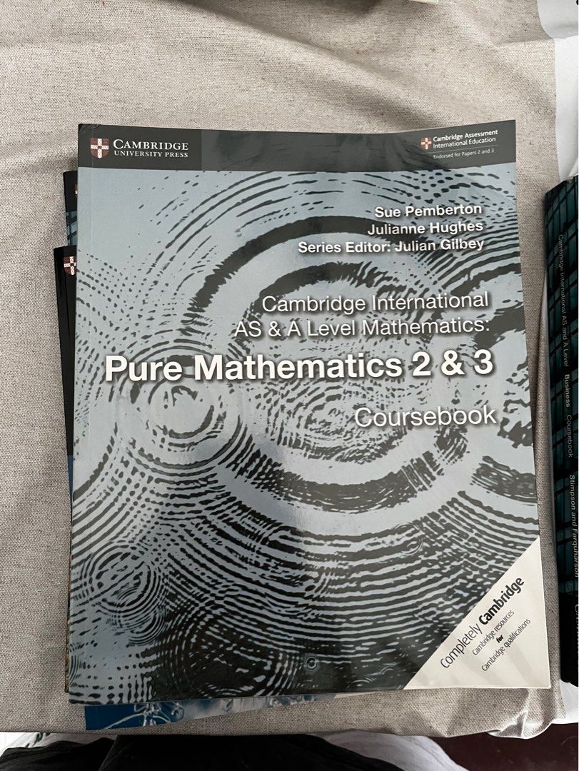 Cambridge AS and A Levels Pure Mathematics 2 & 3 Coursebook, Hobbies ...