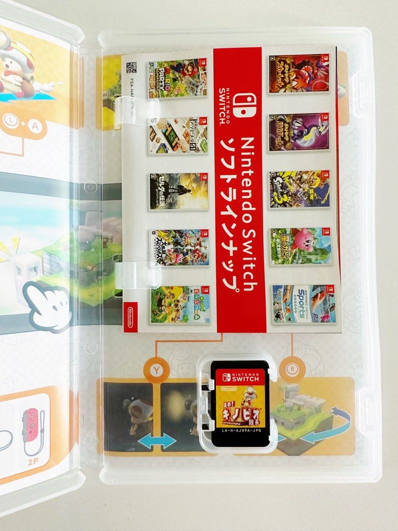 Captain Kinopio (aka Captain Toad) Nintendo Switch Game, Video Gaming ...