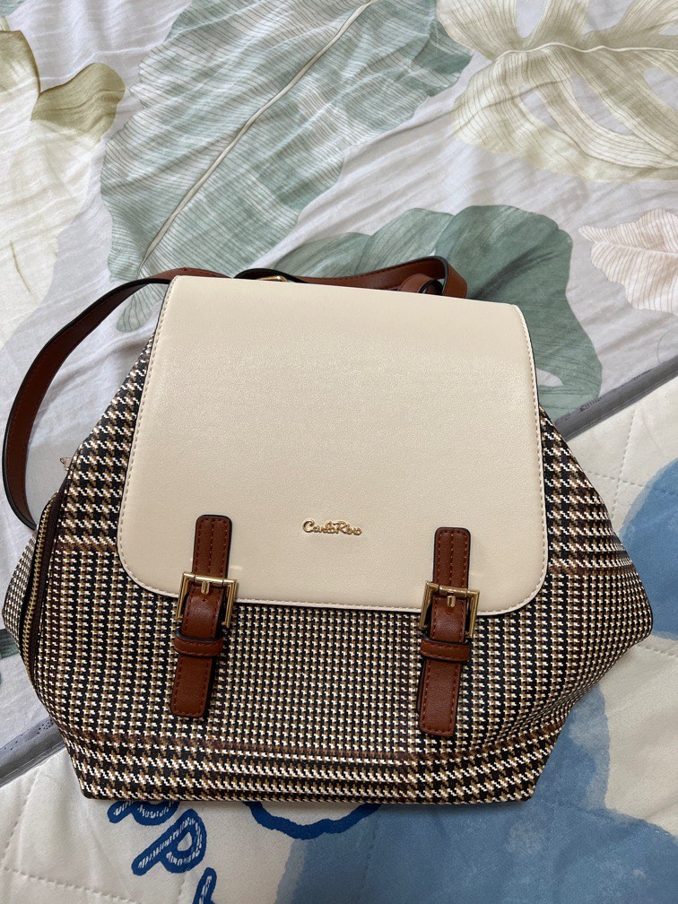 Carlo Rino Backpack, Women's Fashion, Bags & Wallets, Backpacks on ...