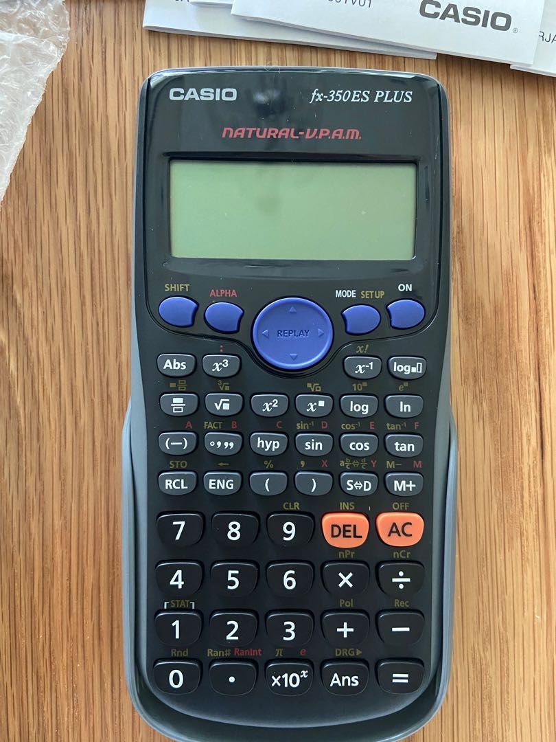 Casio Scientific Calculator FX-350ES Plus, Computers & Tech, Office ...