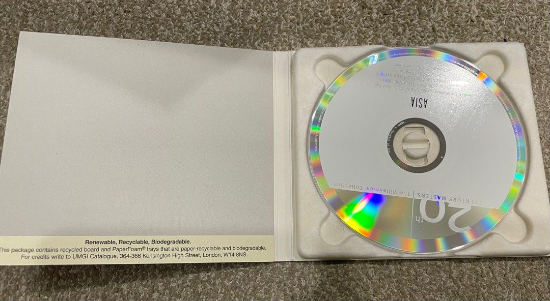 CD: rock, 80’s - The Best of Asia EU Pressing, Hobbies & Toys, Music ...