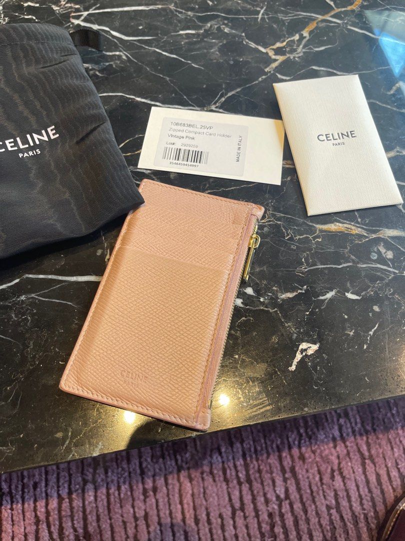 Celine cardholder 100% authentic, 名牌, 手袋及銀包 - Carousell