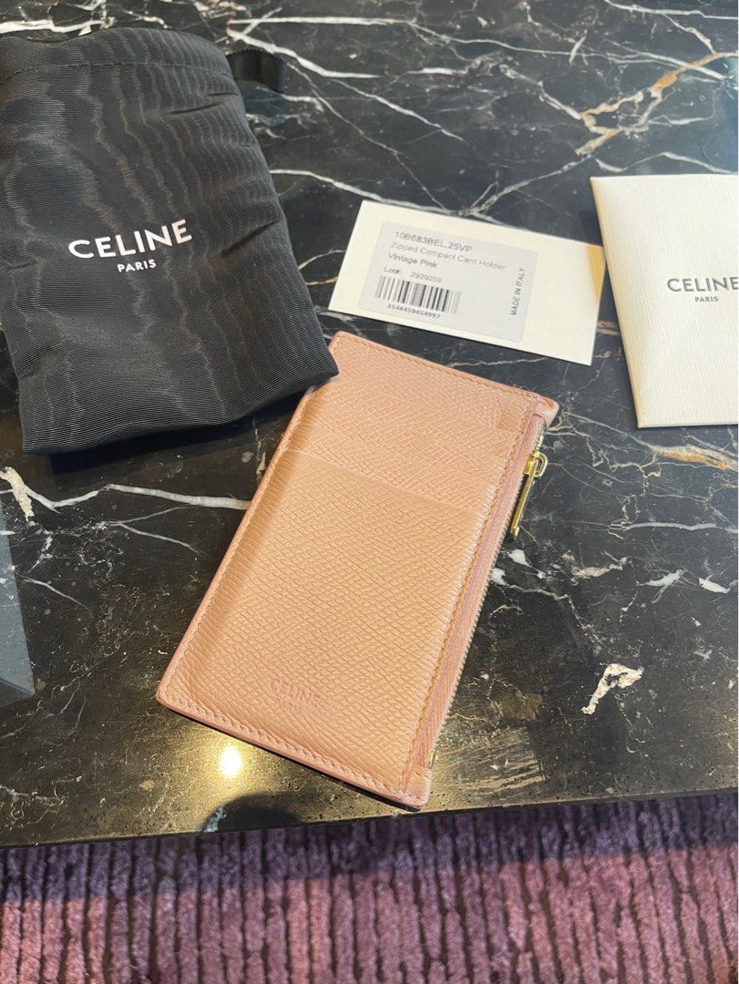 Celine cardholder 100% authentic, 名牌, 手袋及銀包 - Carousell