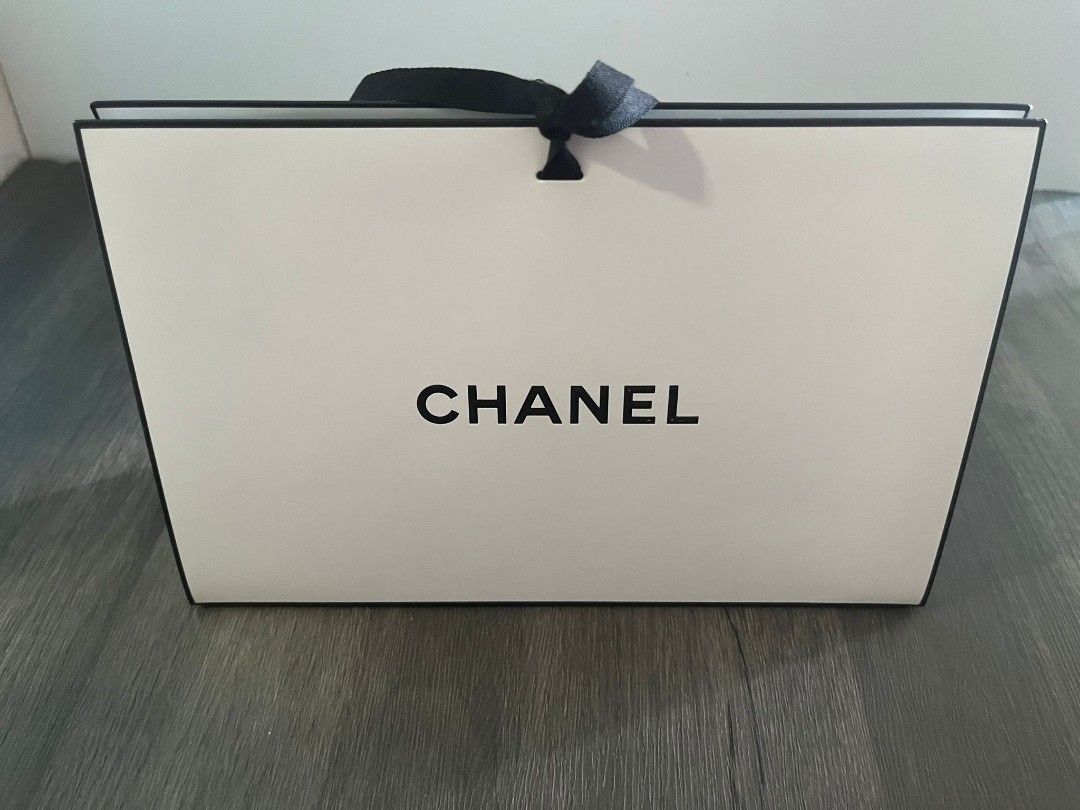 Chanel gift box, Luxury, Bags & Wallets on Carousell