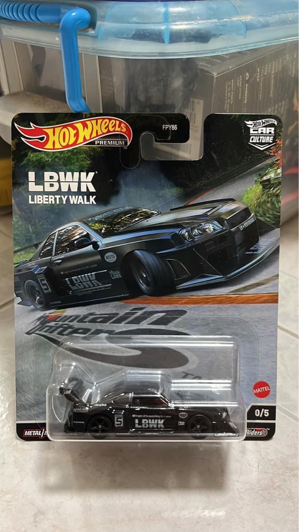 (CHASE) 1/64 Hotwheels Hot wheels Liberty Walk Nissan Skyline ER34 ...
