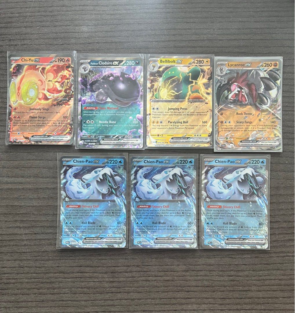 [CHEAPEST]Paldea Evolved EX Cards, Hobbies & Toys, Toys & Games on ...